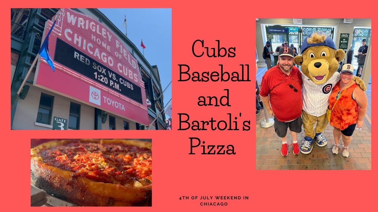 Cubs Baseball and Bartoli's Pizza - 4th of July Weekend - YouTube