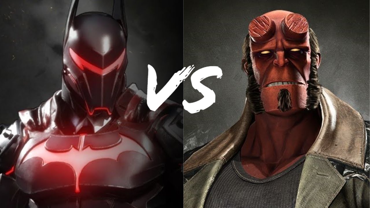 Injustice 2 - HellBat Vs Hell Boy(Very Hard) - YouTube