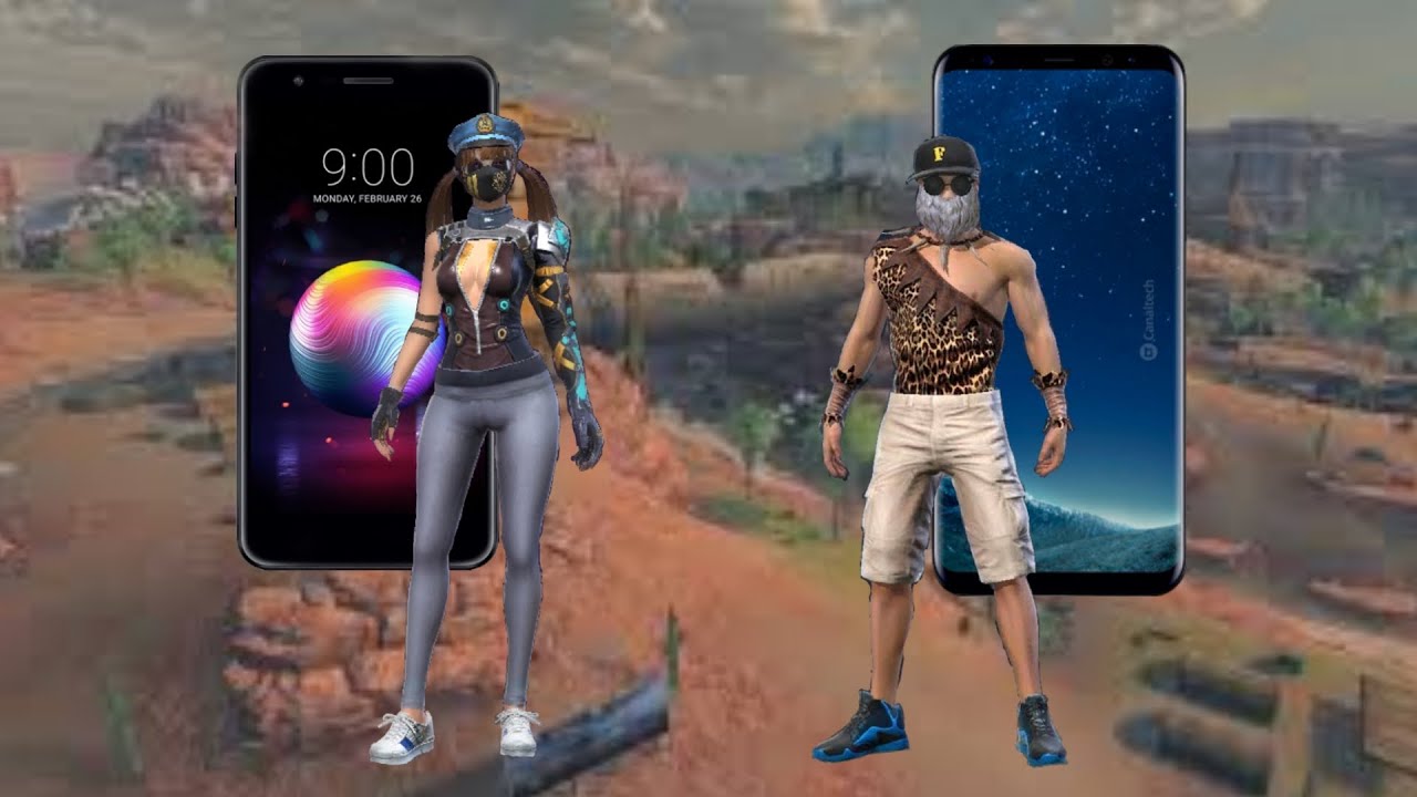 Do Lg K11+ ao Galaxy S8 🍃 Free Fire Evolution - YouTube