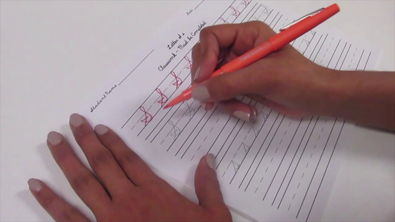 Cursive Ss - YouTube
