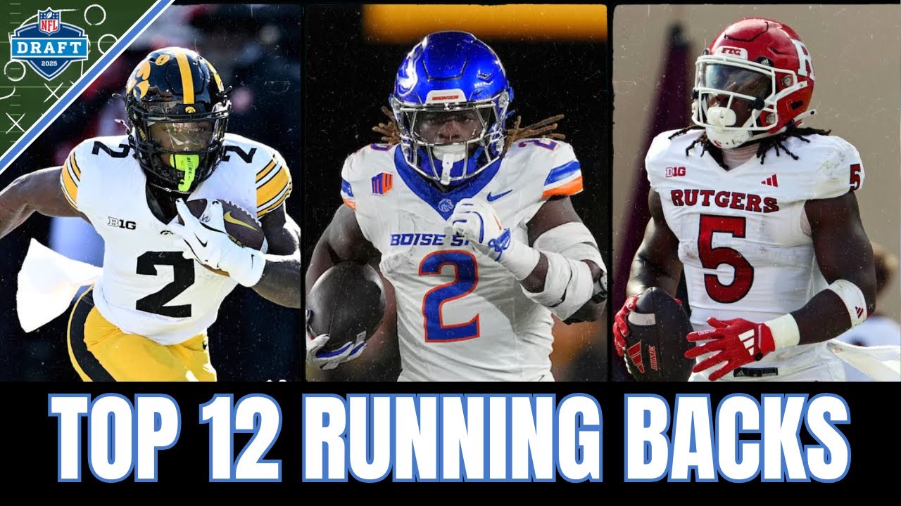 The Top 12 Running Backs in the 2025 NFL Draft - YouTube