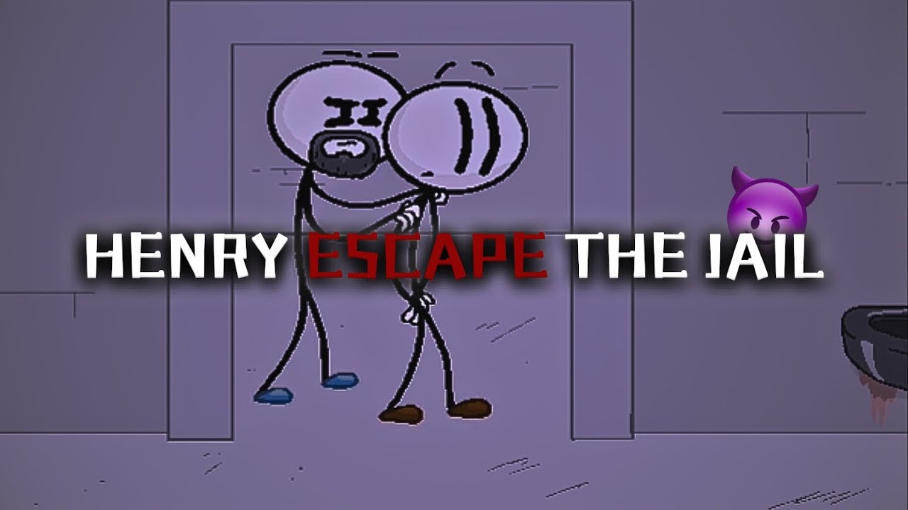 Henry stickman jail escape gameplay android - YouTube