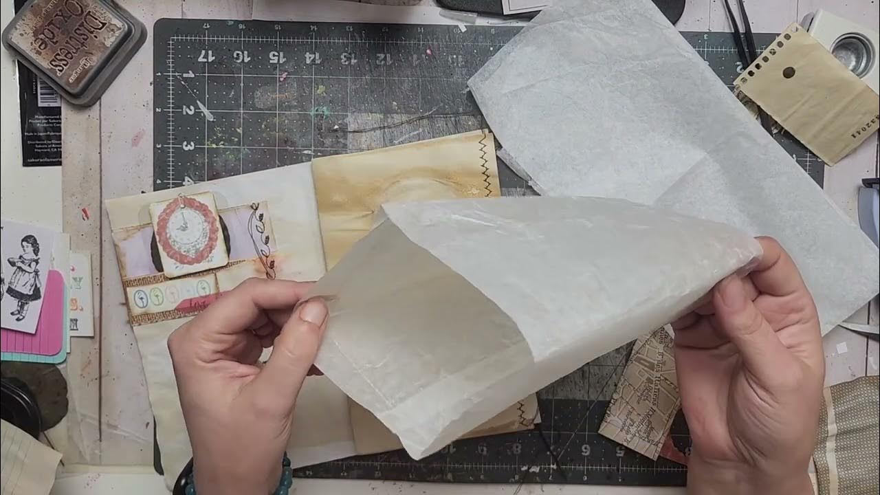 Beginners Junk Journal From Start To Finish. Part 3. - YouTube