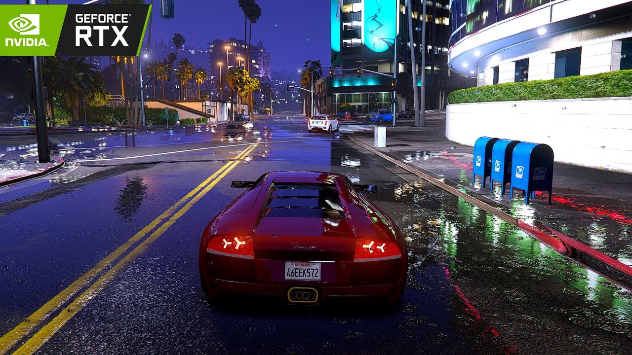 GTA 5 Remastered - Natural Vision Evolved Graphic mod - YouTube