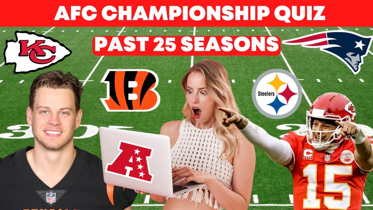 AFC Championship Quiz (Past 25 Years) 🏈🏟🏉 #trivia #quiz #sports #nfl # ...