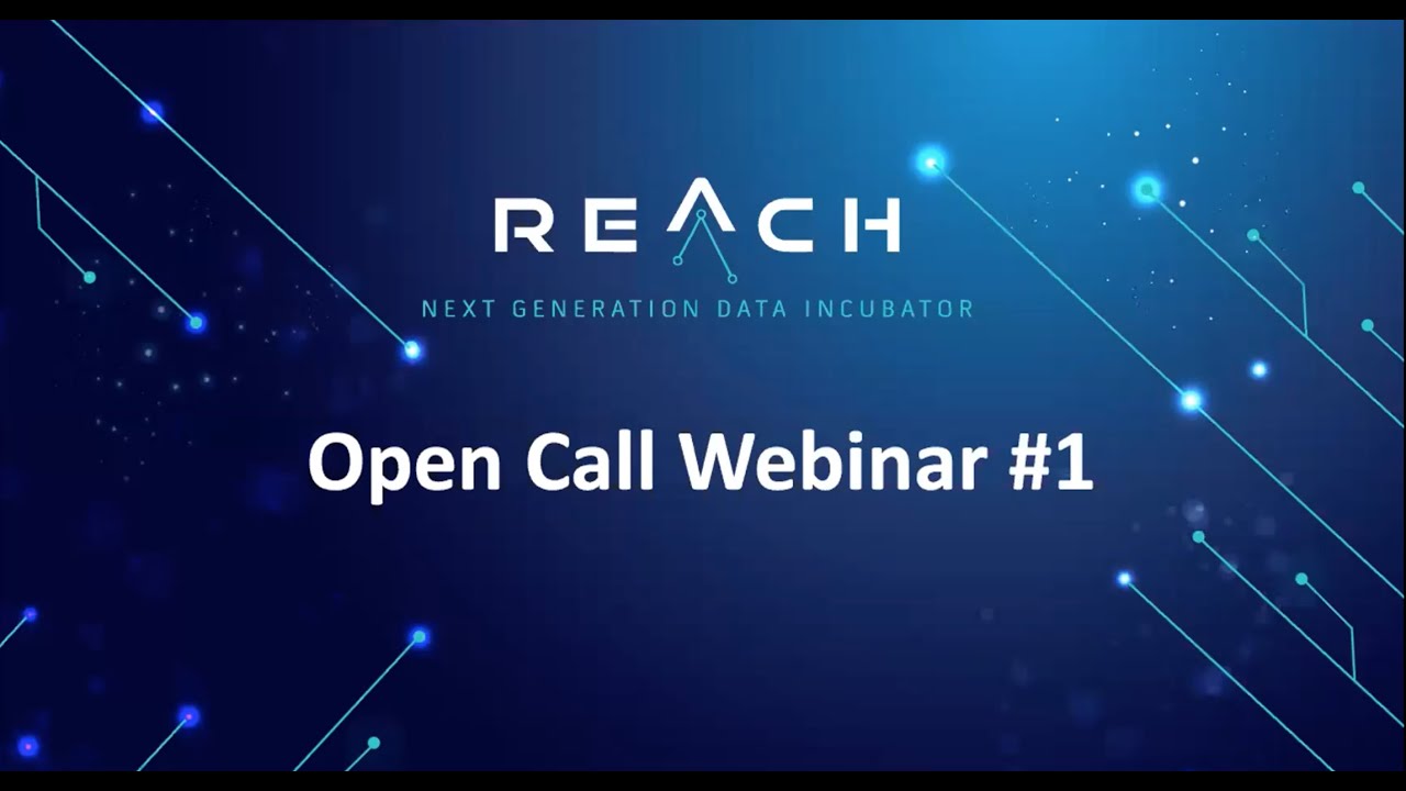 REACH Open Call 1 Webinar #1 - YouTube