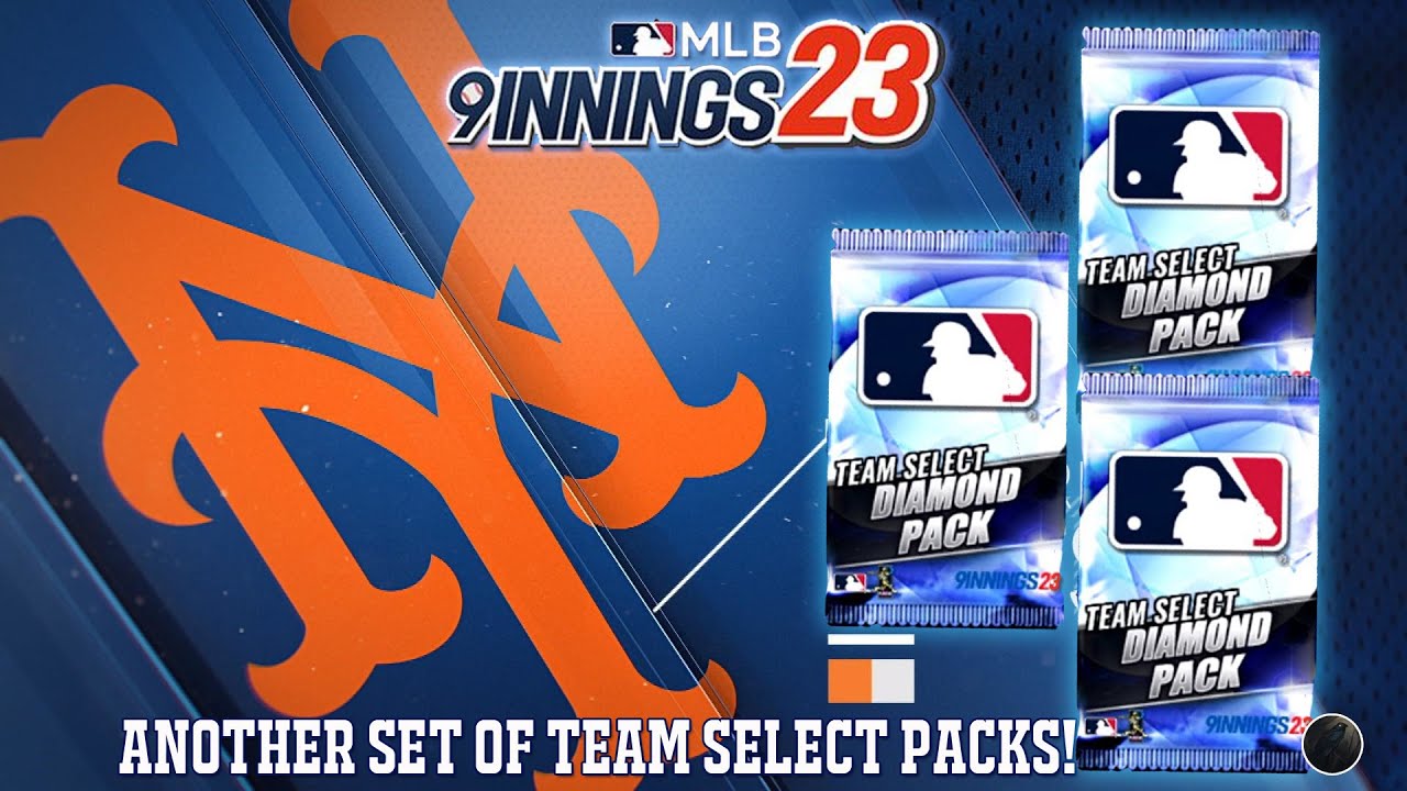 MLB 9 INNINGS 23: Opening a bunch of Team Select Packs! - YouTube