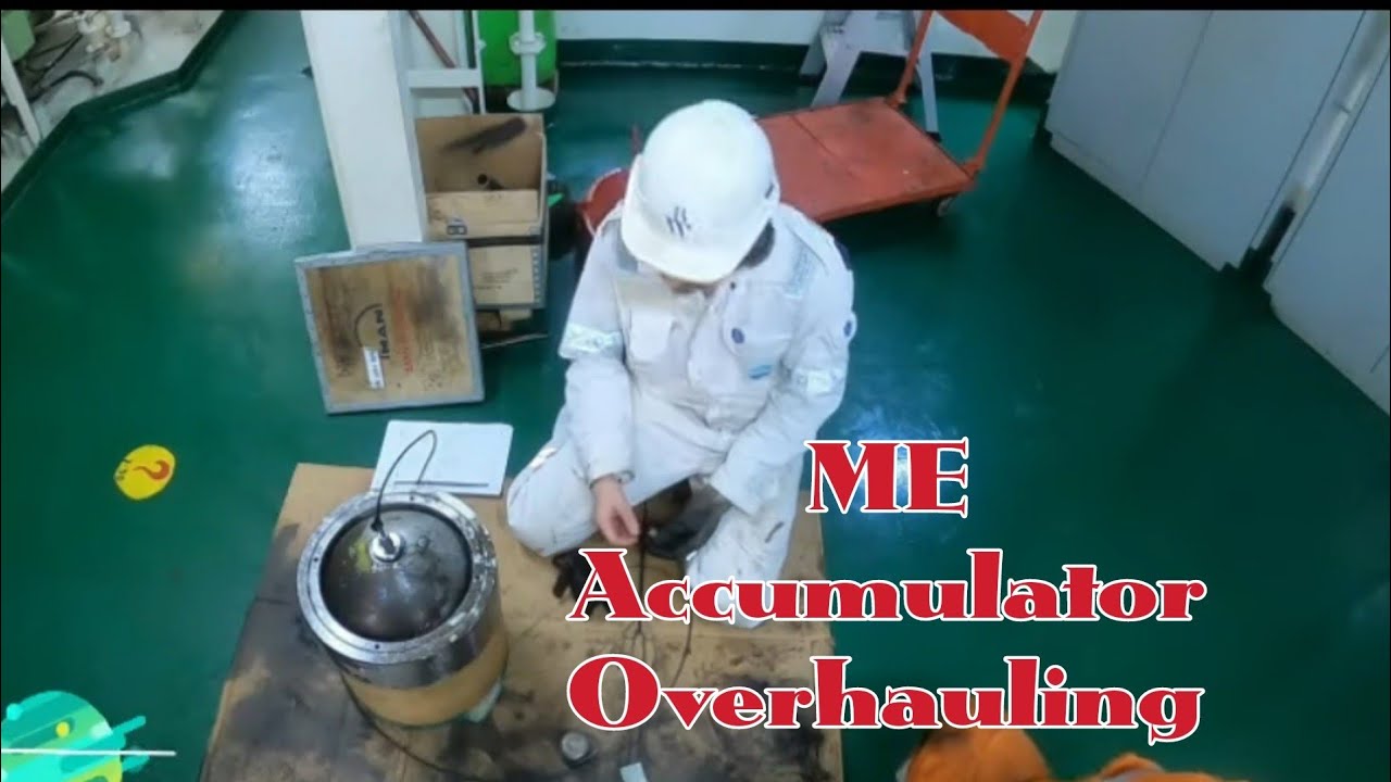 Engine Accumulator Overhauling [ Ship Vlog ] - YouTube
