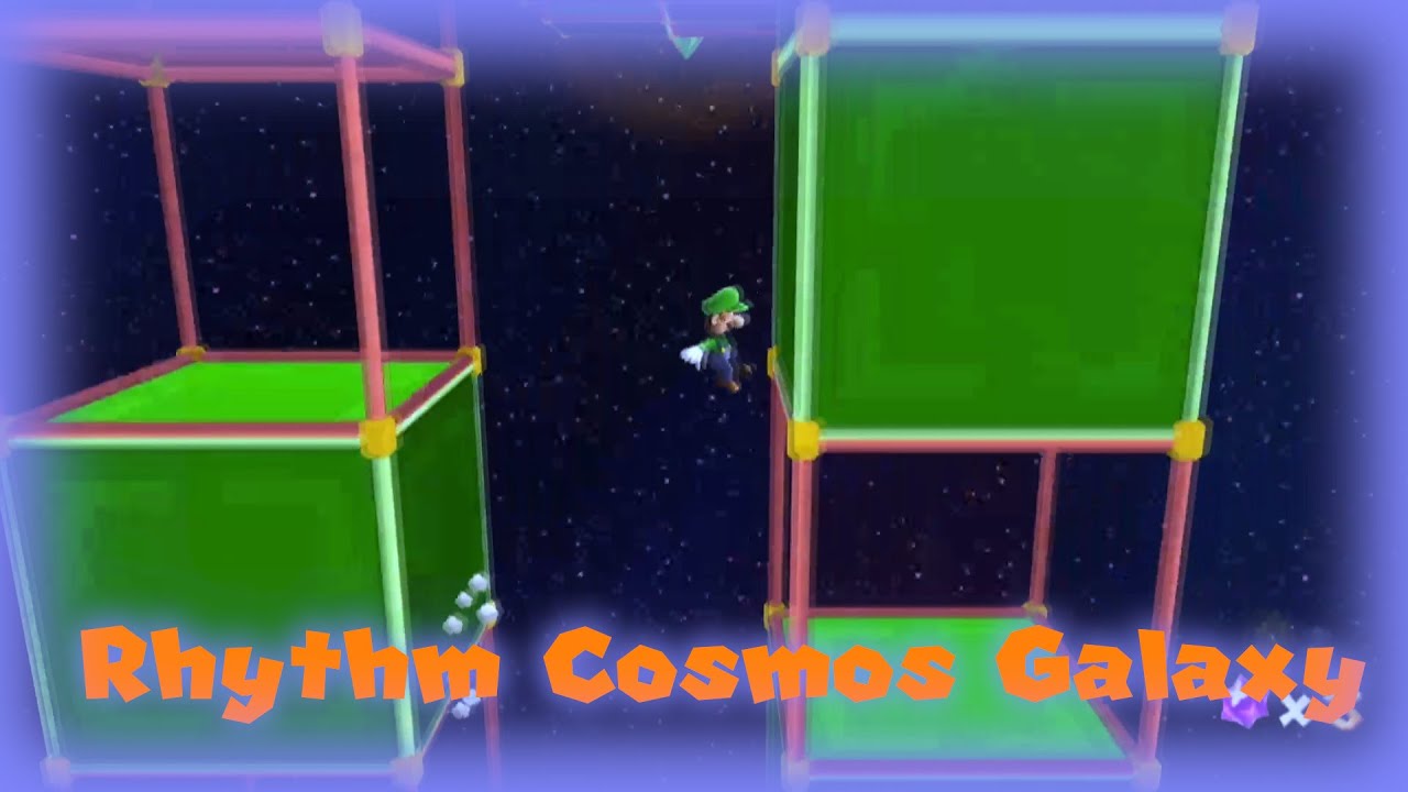 Super Mario Galaxy 2 Custom Level: Rhythm Cosmos Galaxy - YouTube