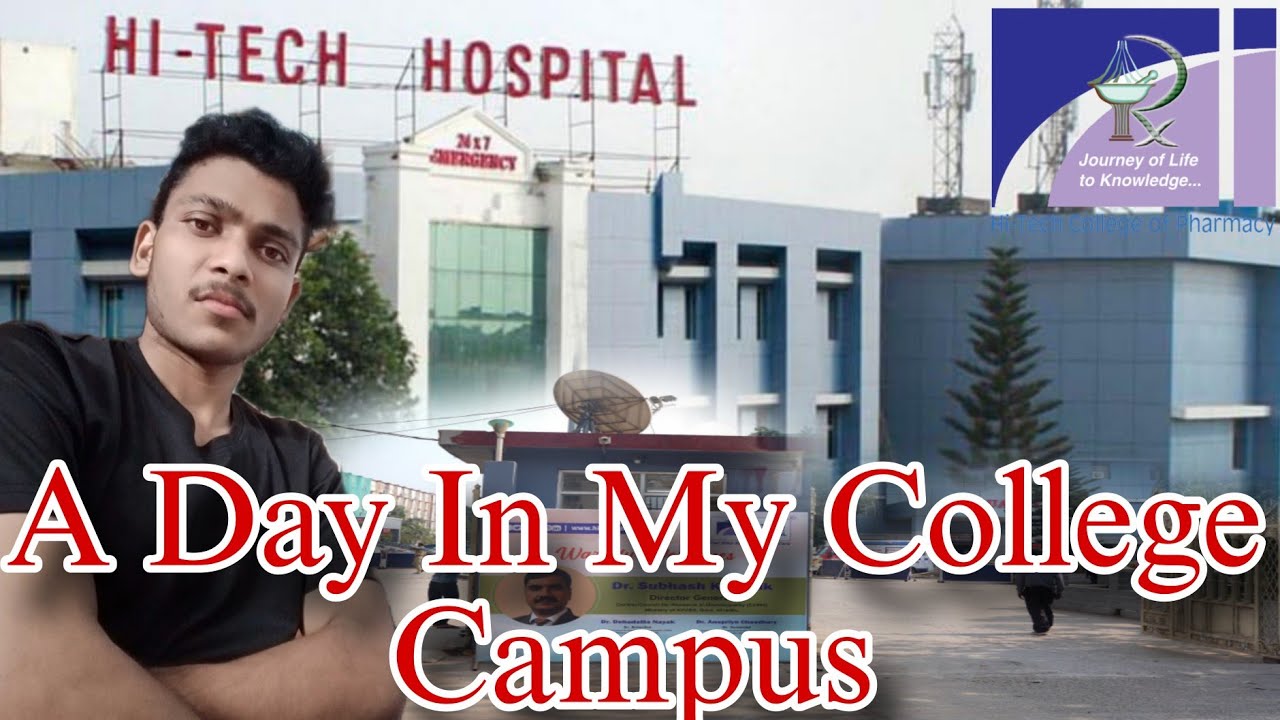 A Day In My College Campus 😀 // Hi-tech College & Hospital Bhubaneswar ...