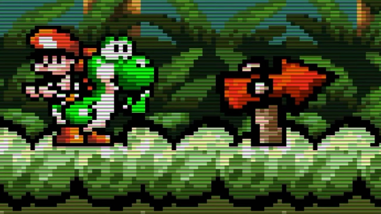 Super Mario World 2: Yoshi's Island (CRT) - YouTube