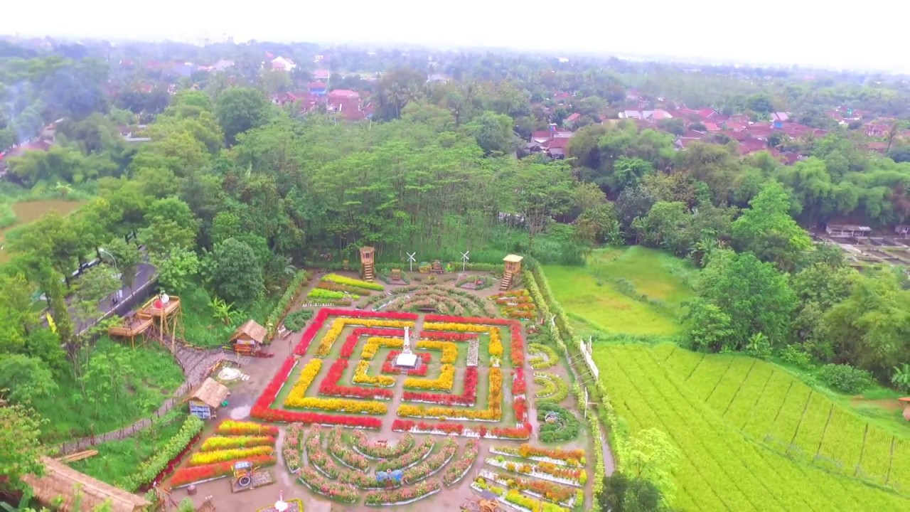 Puri Mataram x Kampung Flory | Aerial Footage - YouTube