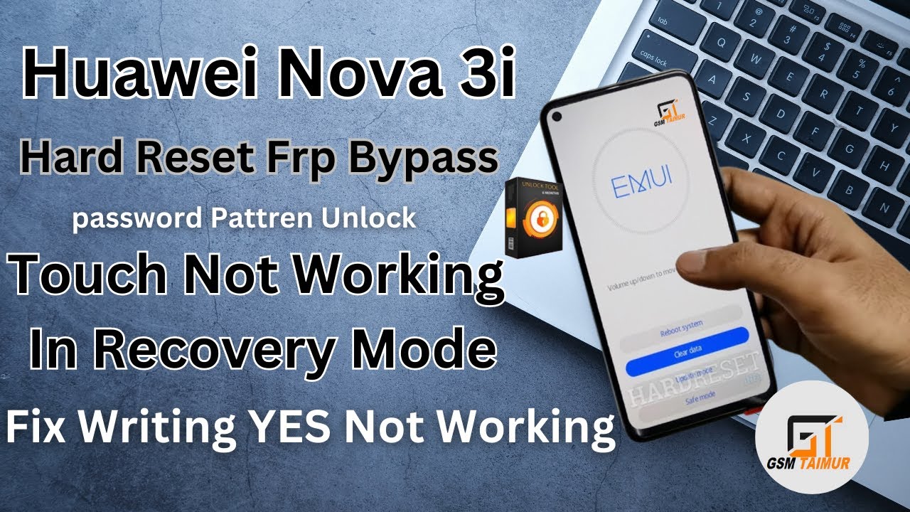 HUAWEI Nova 3i INE-LX2R & LX1R Hard Reset Yes Not Working Fix nova 3i Won’t Touch (Cannot Type ...