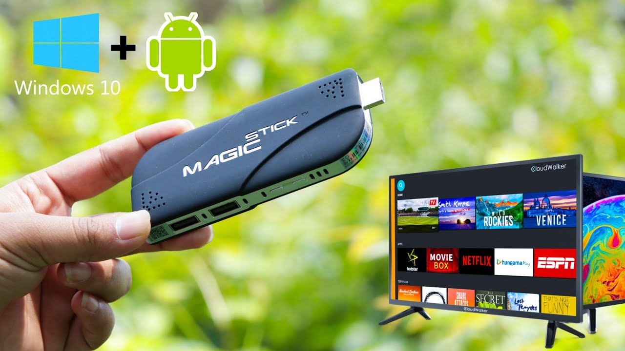 MagicStick Smallest PC | Plug Any Tv to Make Computer 🔥 - YouTube