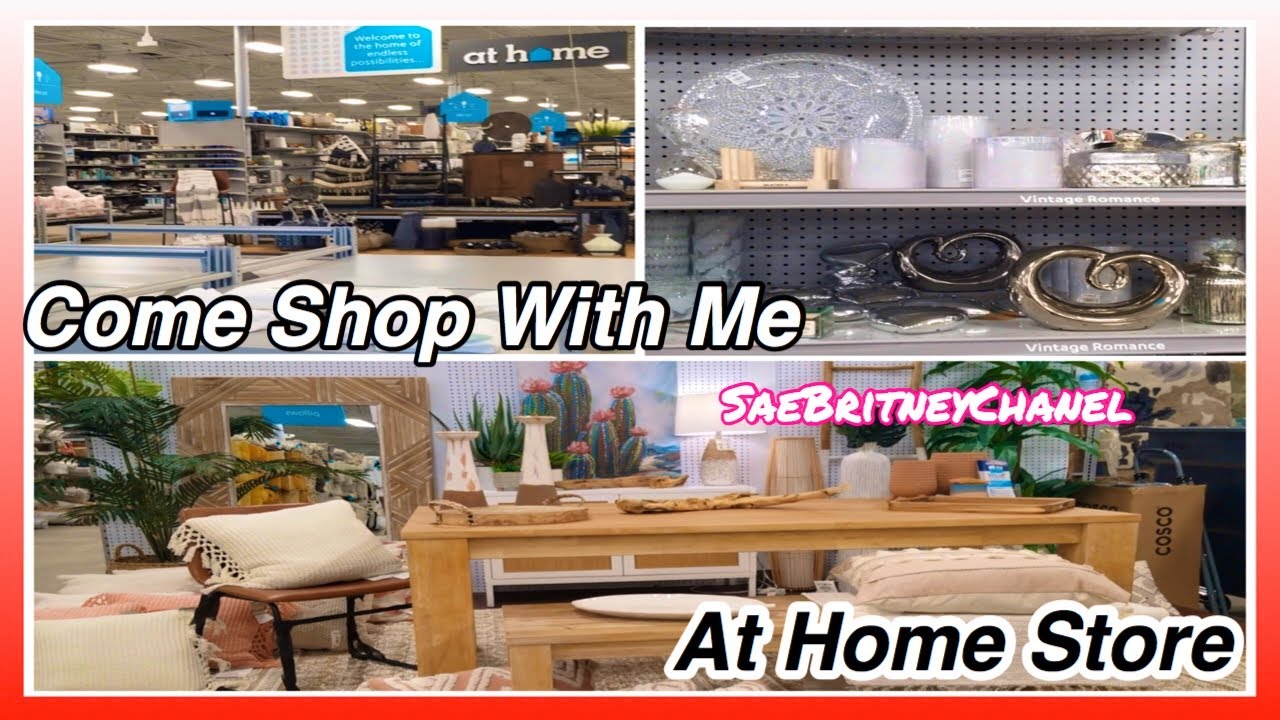 At Home Store | Shop With Me - YouTube