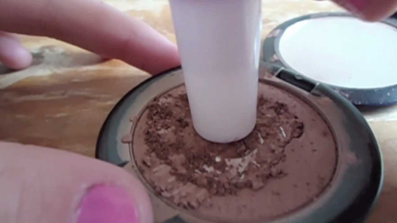 How To: Fix your broken pressed powder - YouTube