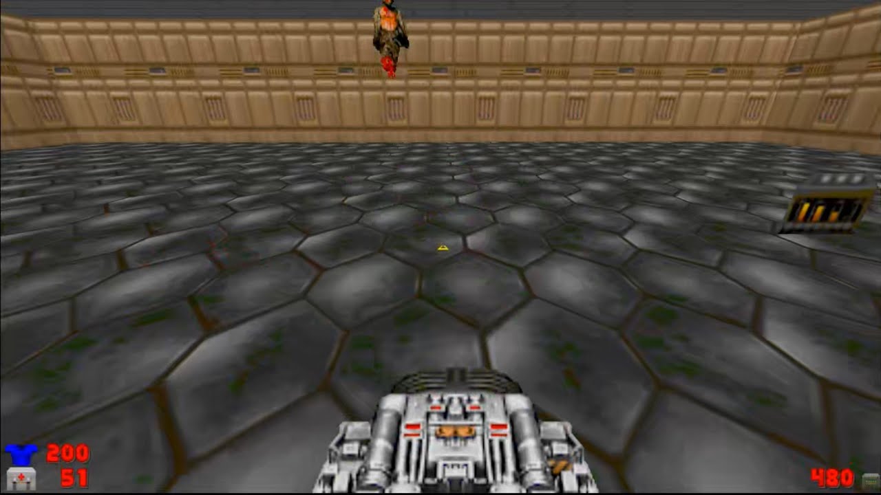 DOOM MOD WOW wad By Paul Thrussell MAP E1M1 ONE MAP WAD END - YouTube