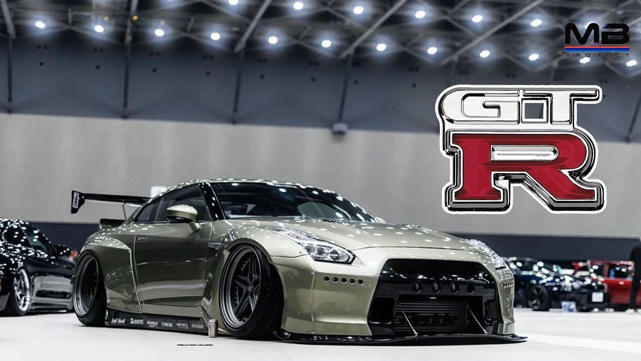Look different on the road: Nissan GTR R35 with futuristic 20 inch ...