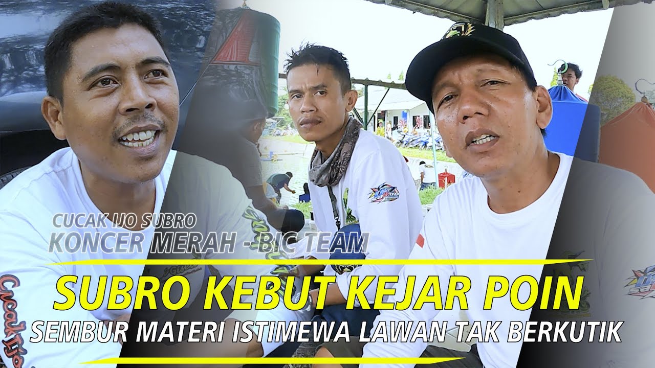 IJO SUBRO KONCER MERAH 🔥 Bic Team Punya Amunisi Istimewa Lagi 😱 - YouTube