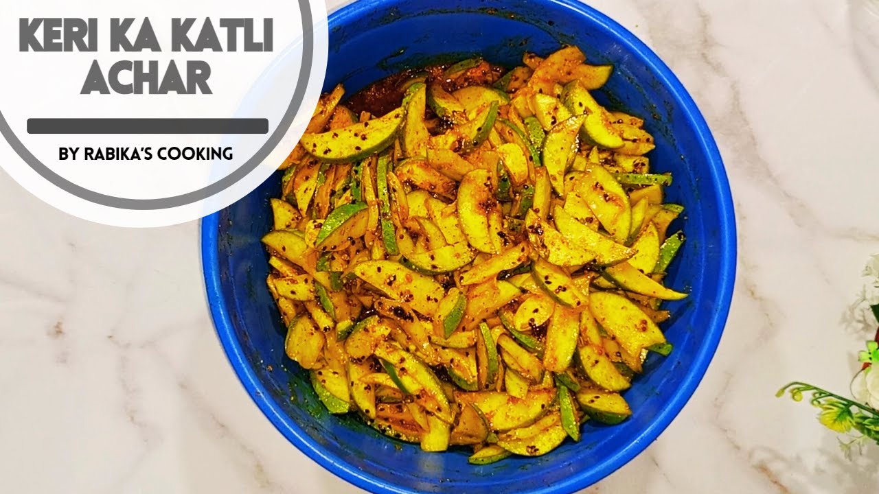 Mango Pickle Recipe | How To Make Raw Mango Pickle | How To Make Mango ...