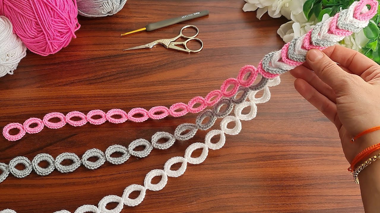 Super idea 😯 So beautiful and so easy 👍 Very useful crochet belt 🥰 How ...