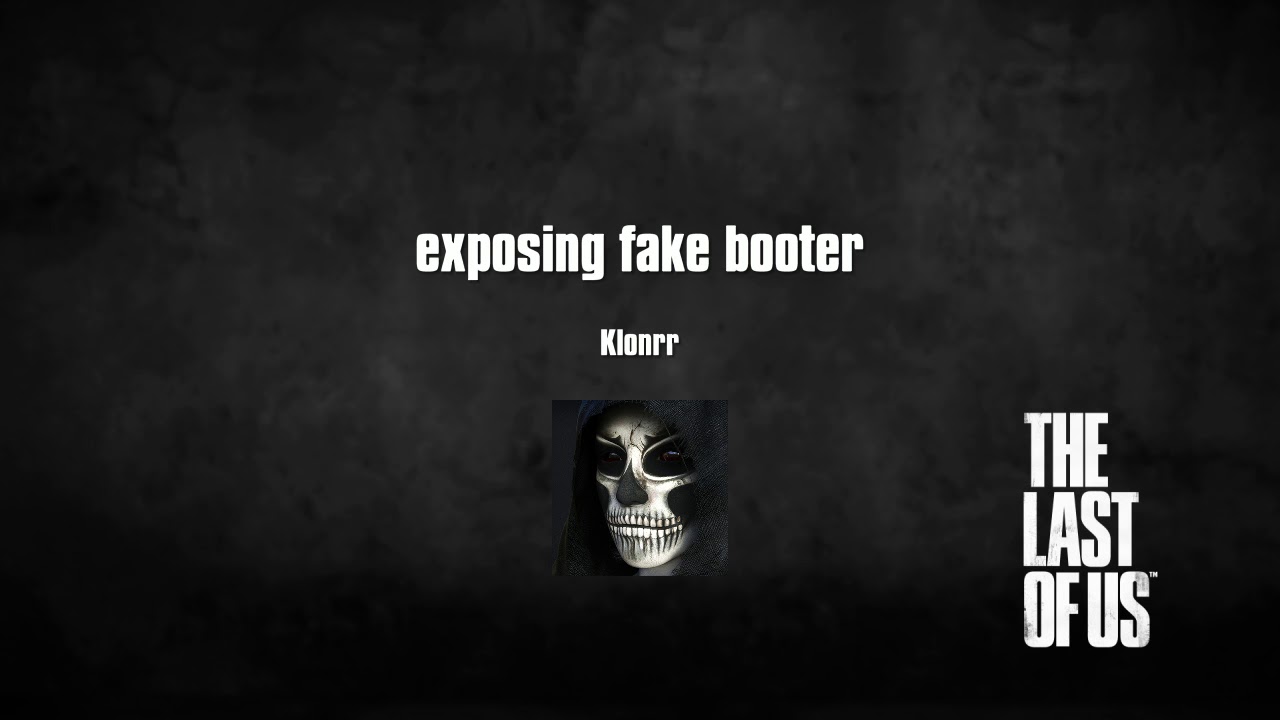 Exposed!! Fake Booter - YouTube