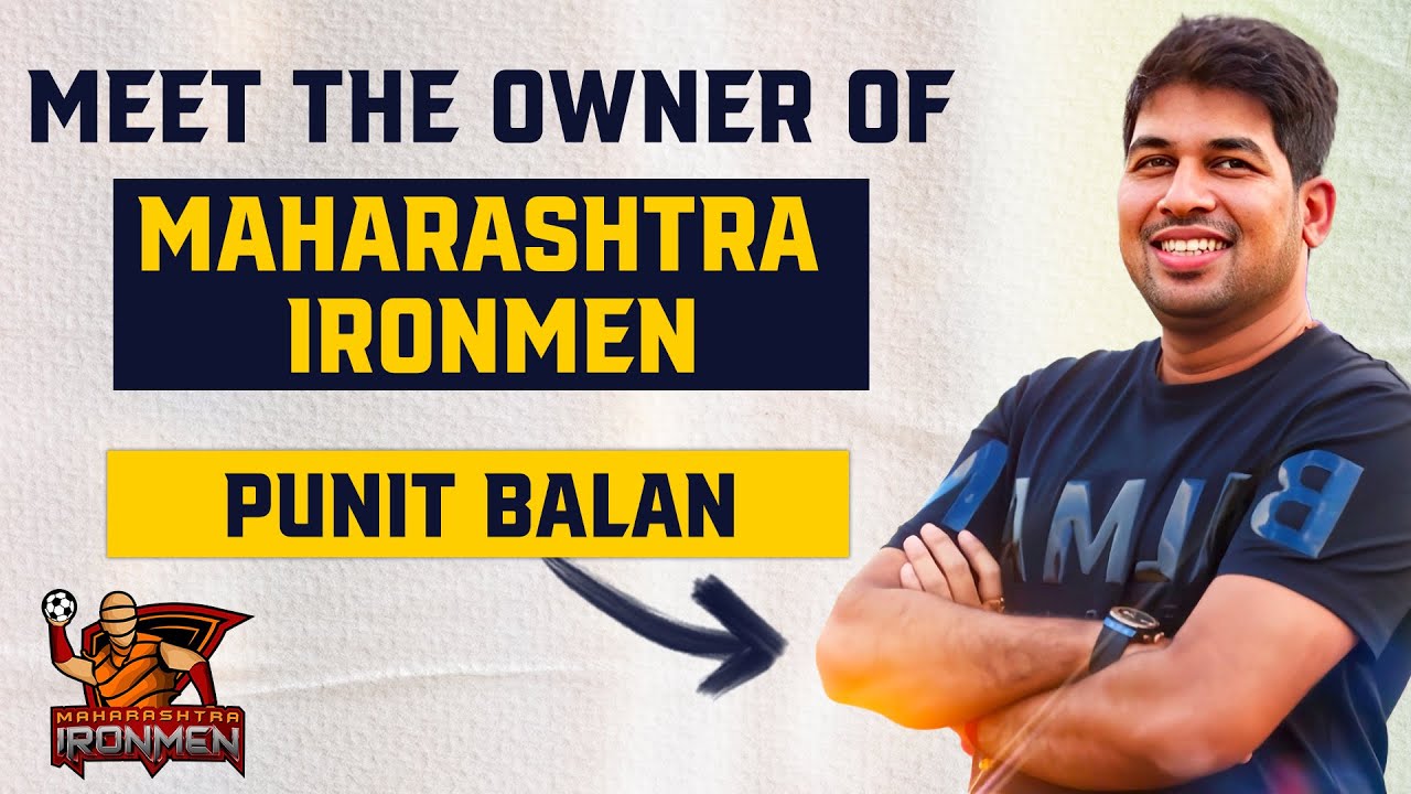 In conversation with Punit Balan - Owner, Maharashtra Ironmen - YouTube
