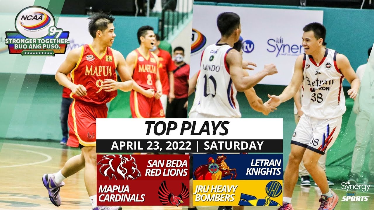 Top Plays | Mapua vs San Beda & Letran vs JRU | NCAA Season 97 | April ...