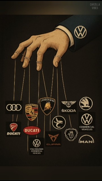Volkswagen's Hidden Empire 🏰| Treating Brands As Puppets 🧠| #cars #car ...