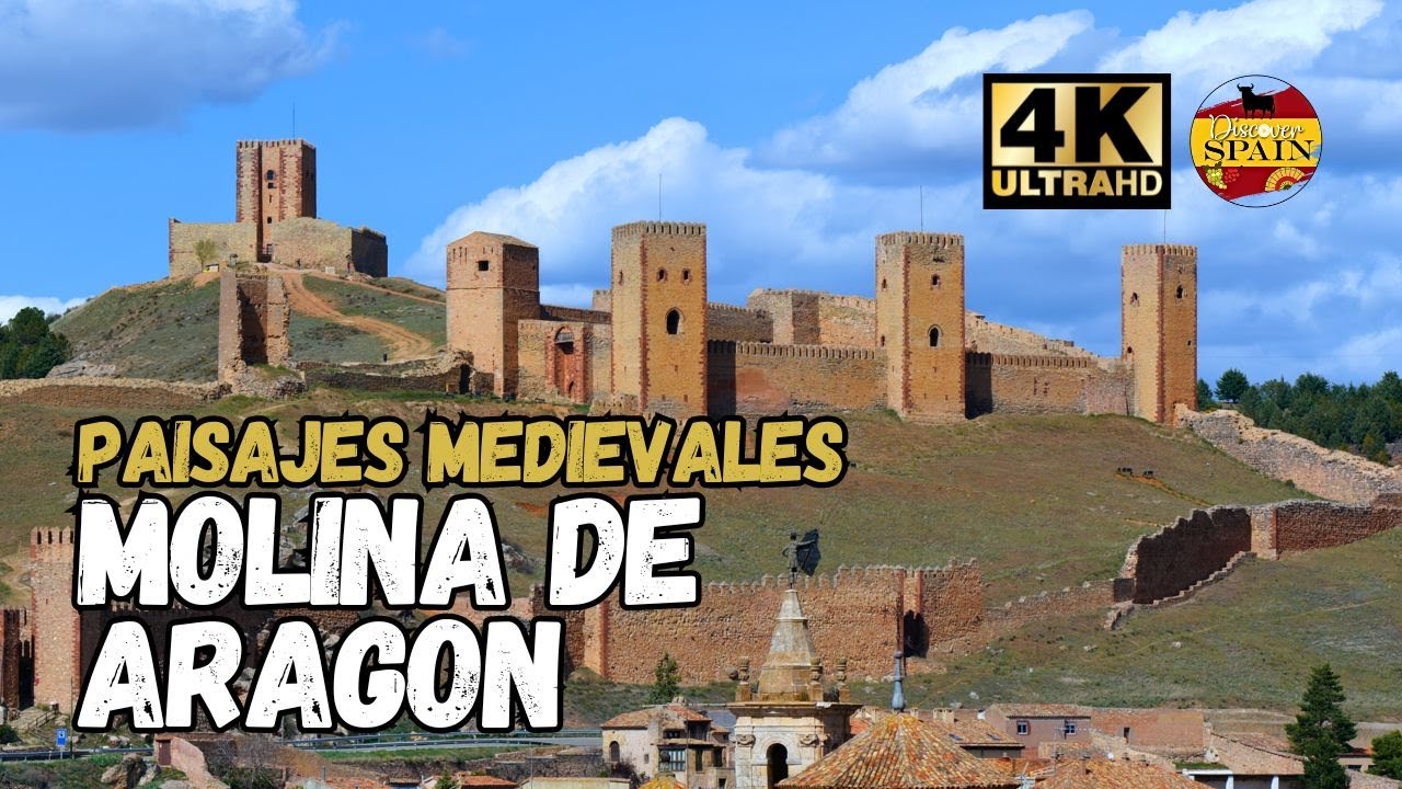Molina de Aragón y Castillo: Paisajes medievales en 4K - YouTube