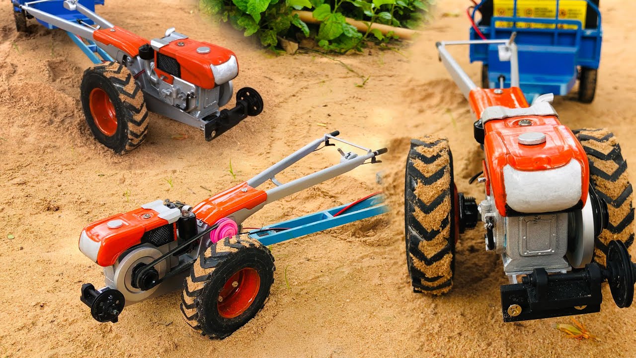Amazing Small Electric DC Tractor Test Drive | Tractor Diesel RT - YouTube
