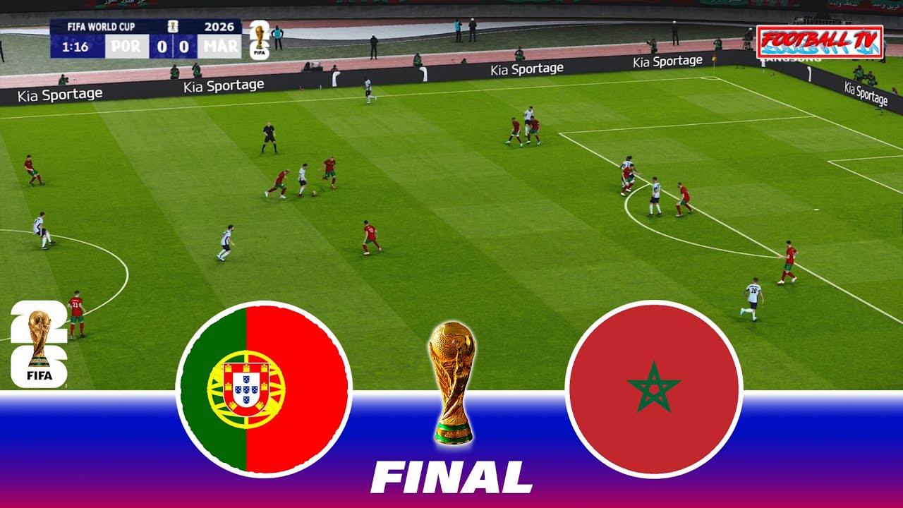 PORTUGAL vs MOROCCO - FIFA World Cup 2026 Final USA | Full Match All ...
