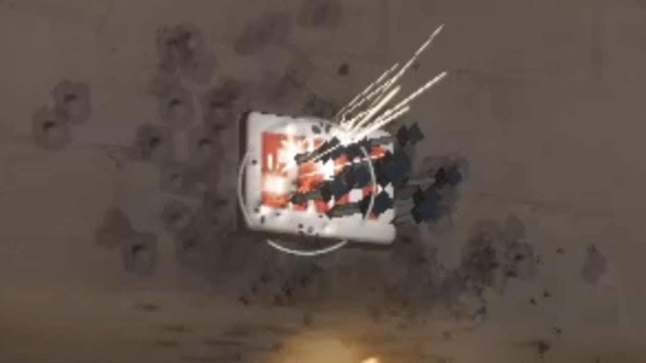 3 heavys destroy an exit sign in tf2 - YouTube