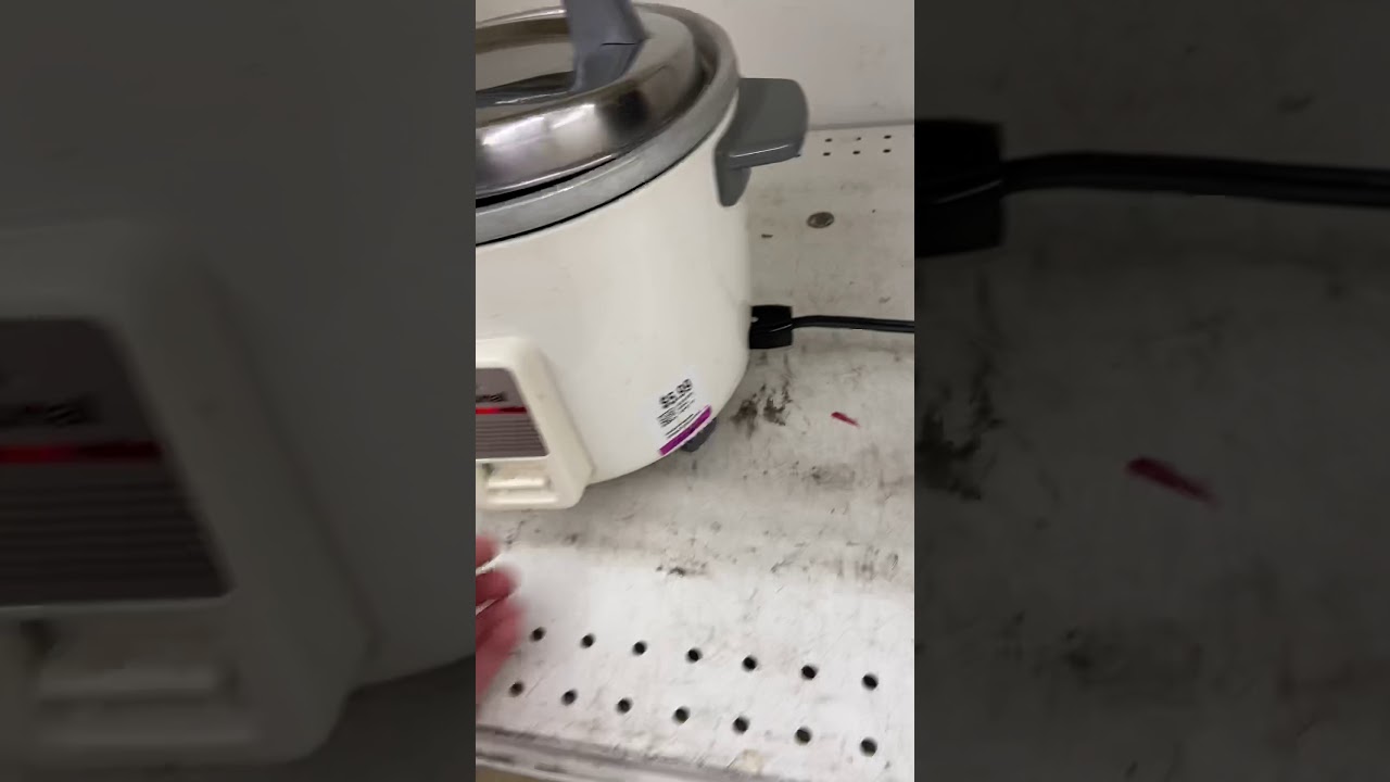 National Rice-O-Mat Rice Cooker - YouTube