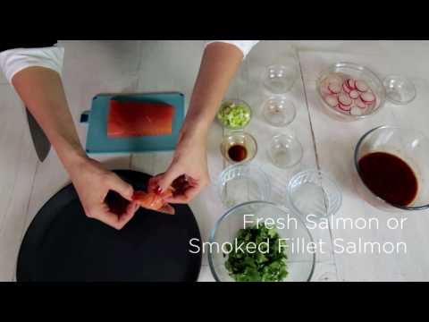 Chutzpaccio!  | Salmon Carpaccio | Chrismukkah Recipe!