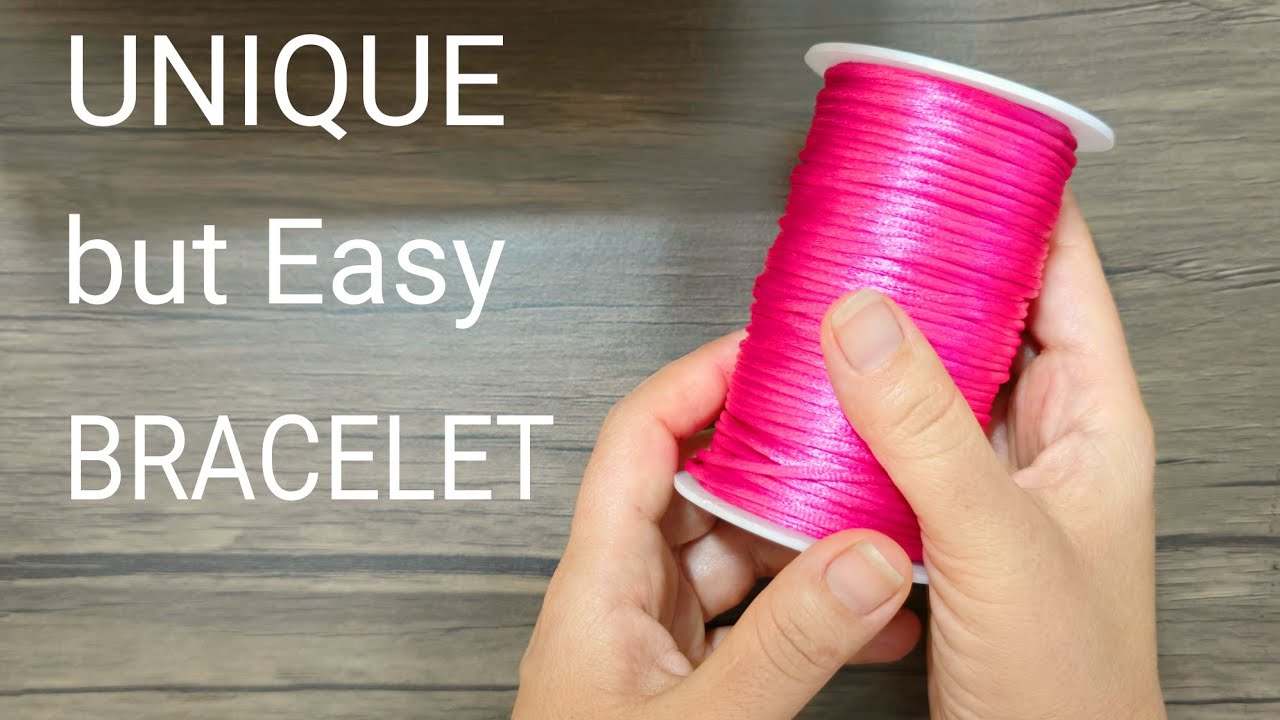 Don't miss this tutorial, a stylish and different bracelet | macrame ...