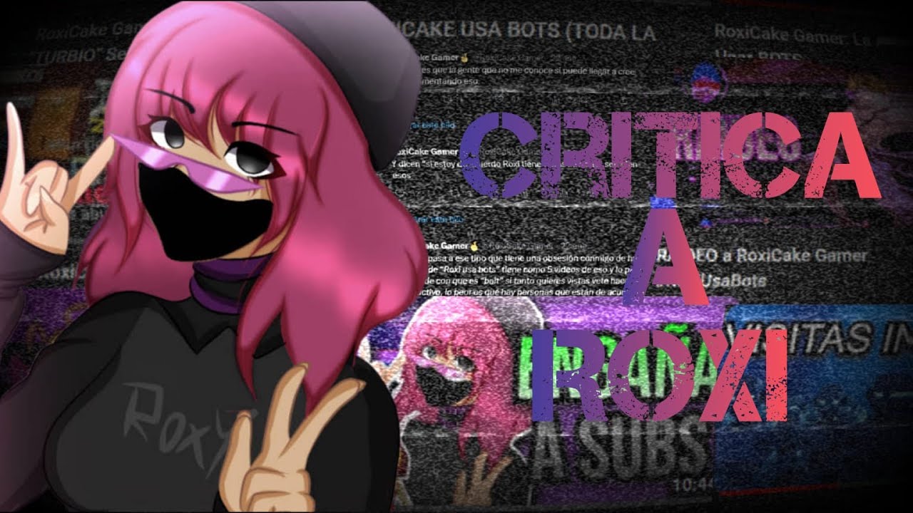 critica a Roxicake Gamer - una youtuber muy SUS - YouTube