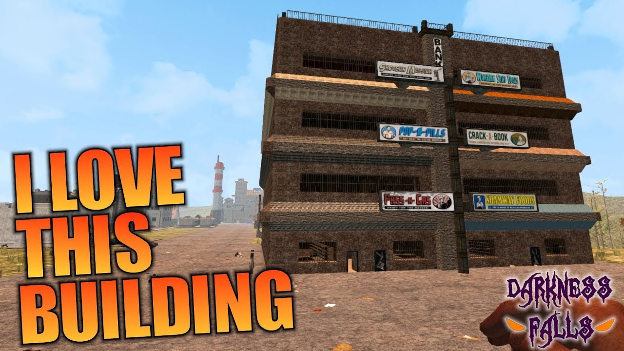 I LOVE THIS BUILDING | Darkness Falls MOD 7 Days to Die | Let's Play ...