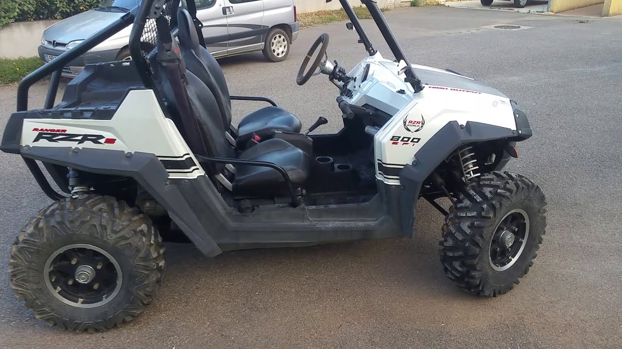 buggy polaris rzr 800 s efi 2010 - YouTube