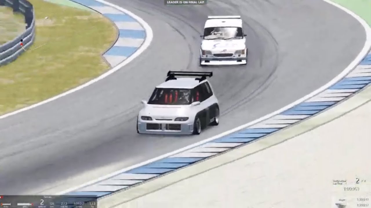 SUPERVAN 3 VS RENAULT ESPACE F1. ESTORIL - YouTube