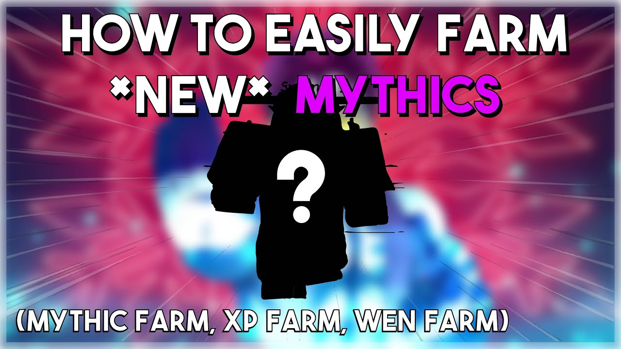 HOW TO FARM NEW MYTHICS *NEW METHOD* [Project Slayers] - YouTube