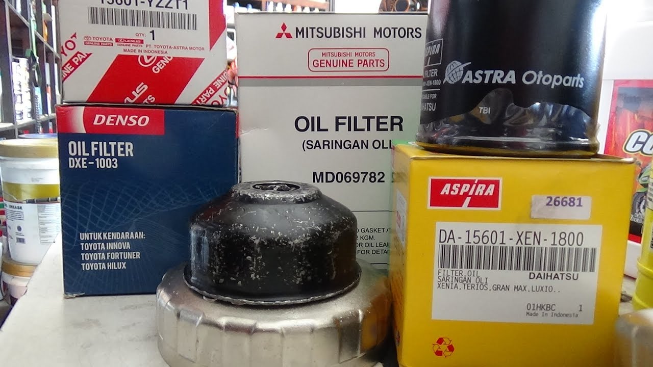 Tutorial Cara Membuka Filter Oli Mobil - YouTube