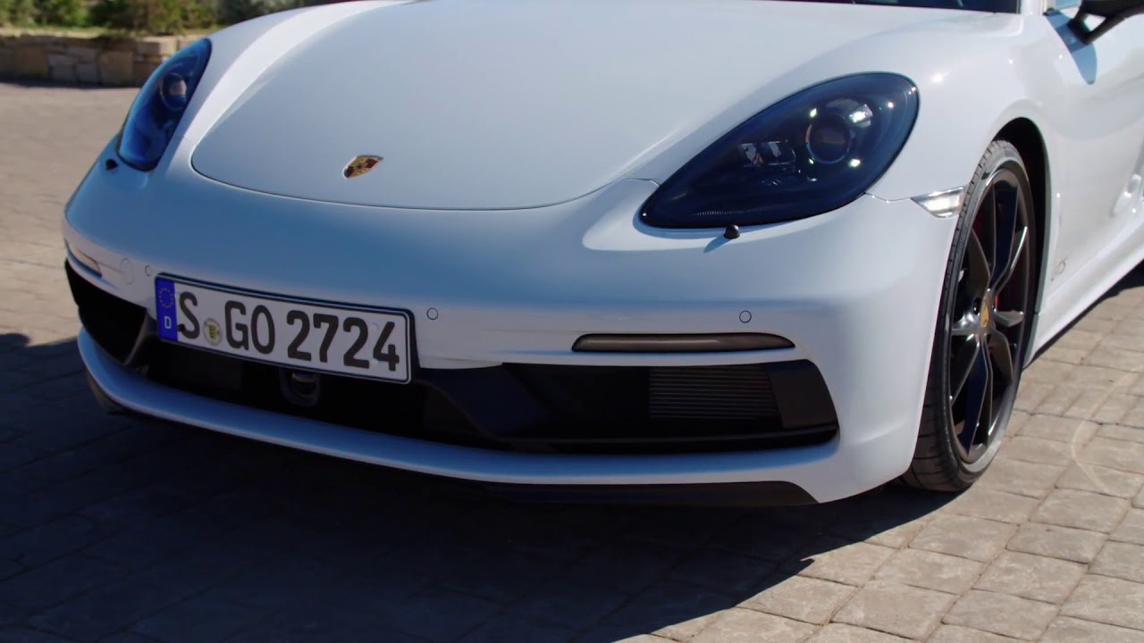 2018 NEW Porsche 718 Boxster GTS in Carrera White - Walkaround - YouTube