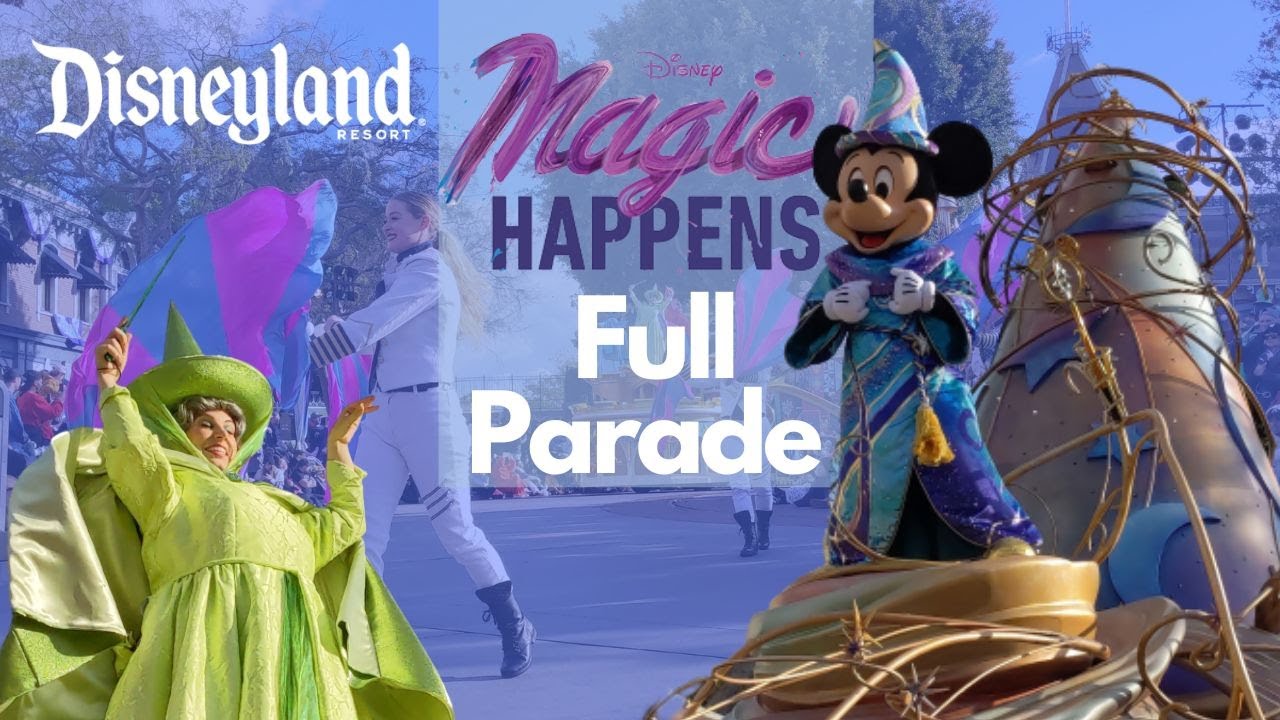 Magic Happens Parade | Disneyland | Full Parade | Opening Day ... Magic Happens Parade | Disneyland | Full Parade | Opening Day ...