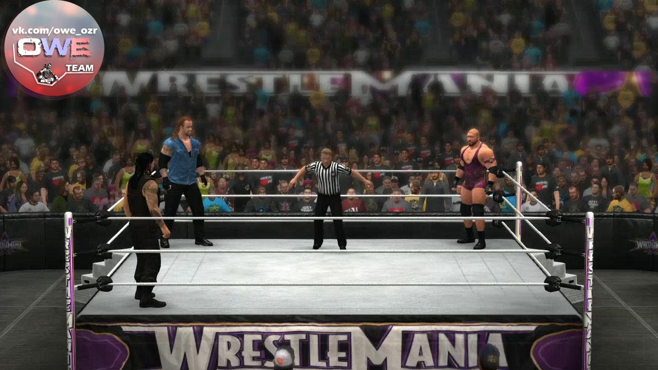 WWE 2K14 Roman Reigns vs. Ryback vs. Undertaker (PS3) - YouTube