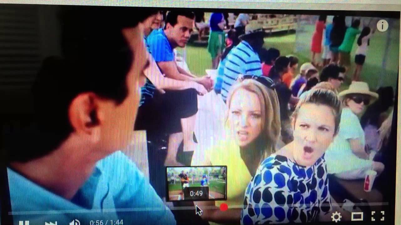 'Blended' baseball game scene, part 2 - YouTube