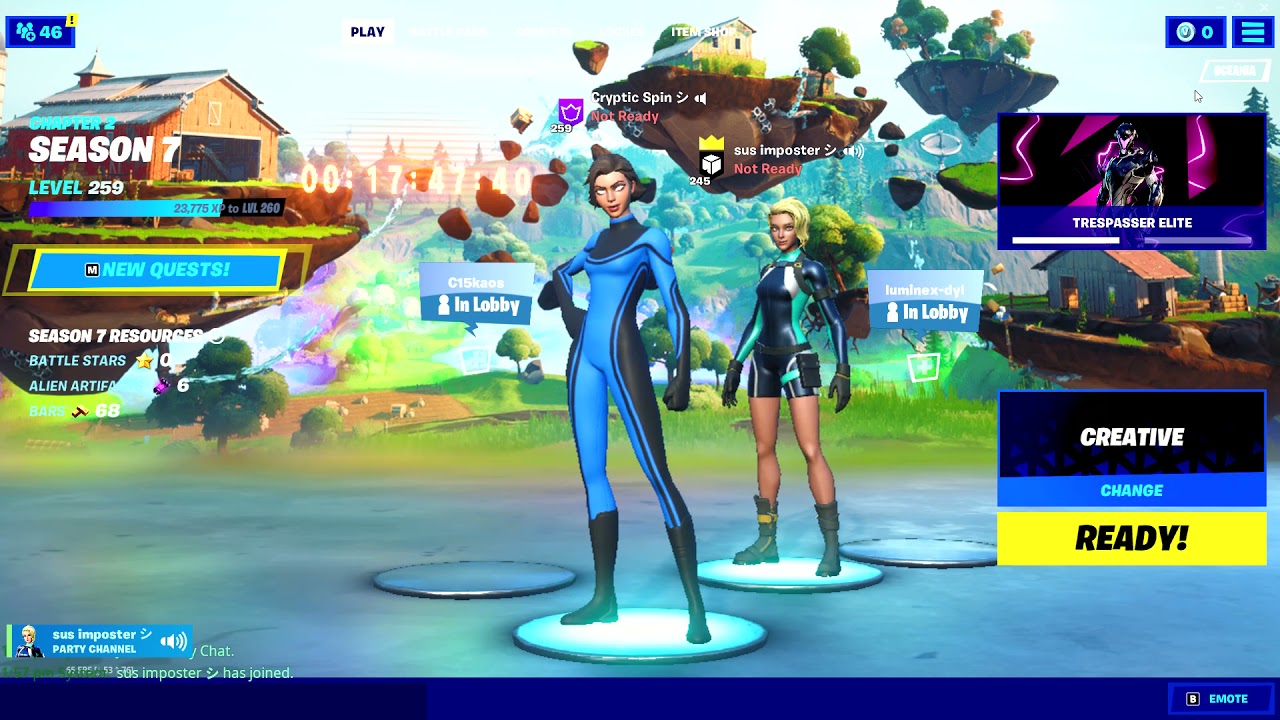 How to join a fortnite called (Team Cryptic) - YouTube