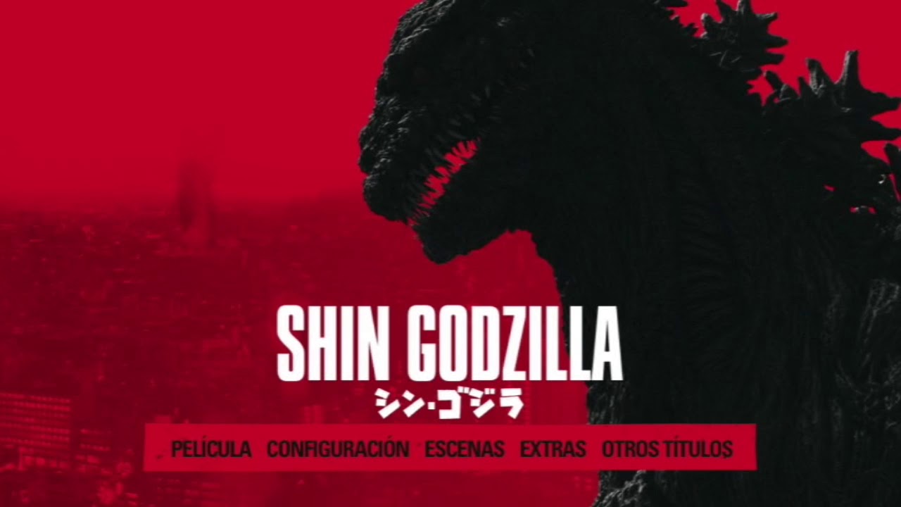 Shin Gojira DVD Menu - YouTube