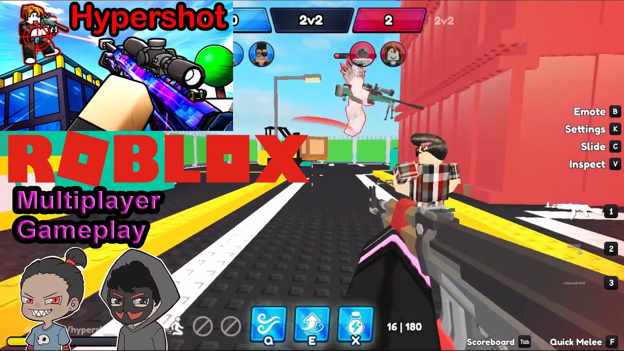 Hypershot | ROBLOX | 2v2 Gameplay - YouTube