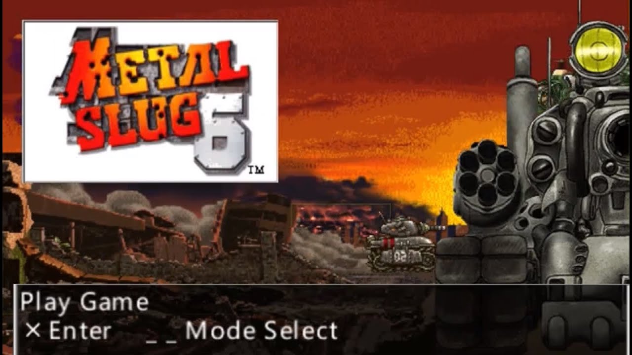 PSP Longplay [028] Metal Slug Anthology (US) - Metal Slug 6 - YouTube